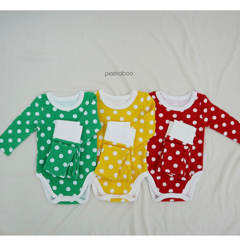Polkadot Pajamas – Sprout & Stitch